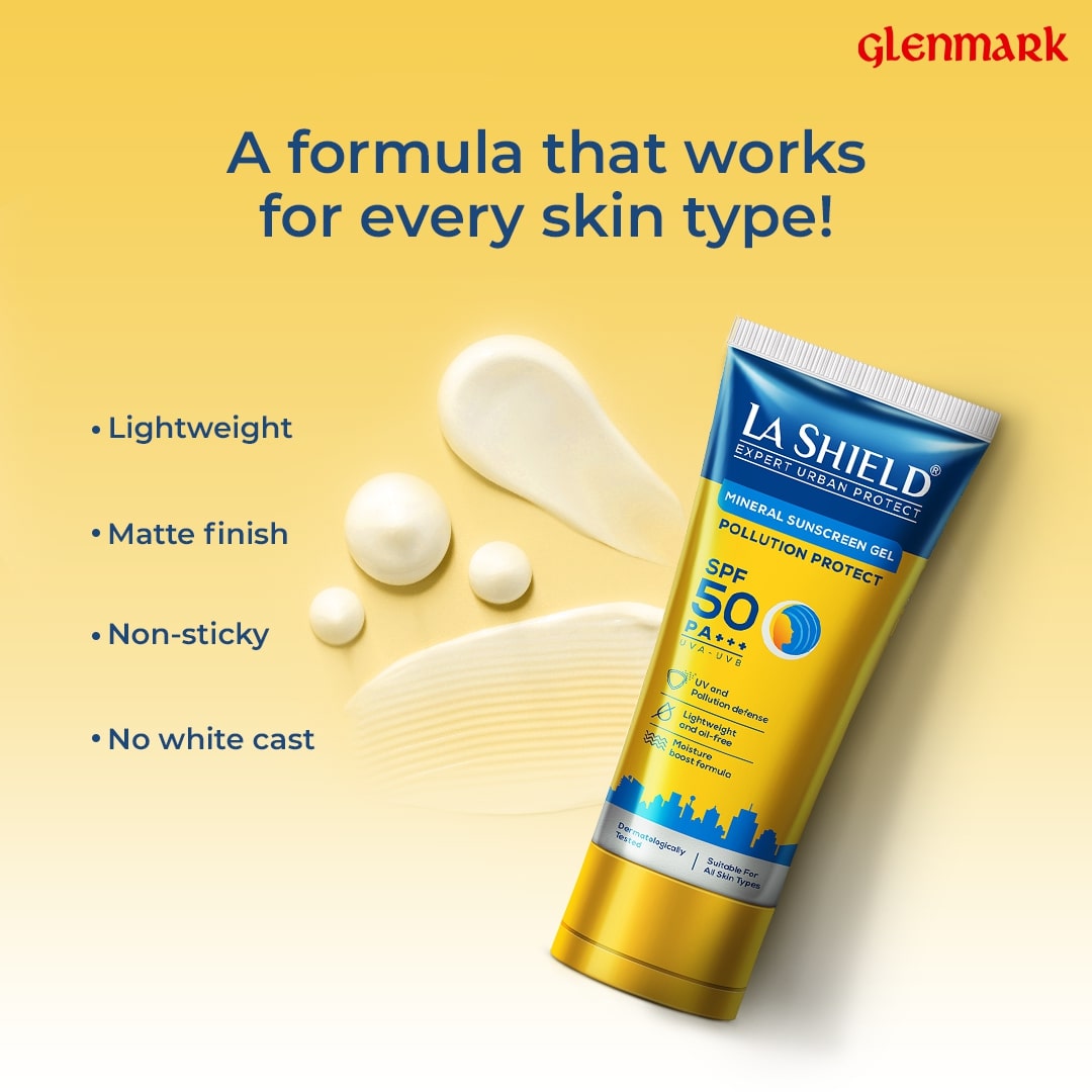 Buy Sunscreen Gel SPF 50 | Pollution Protect Gel | La Shield